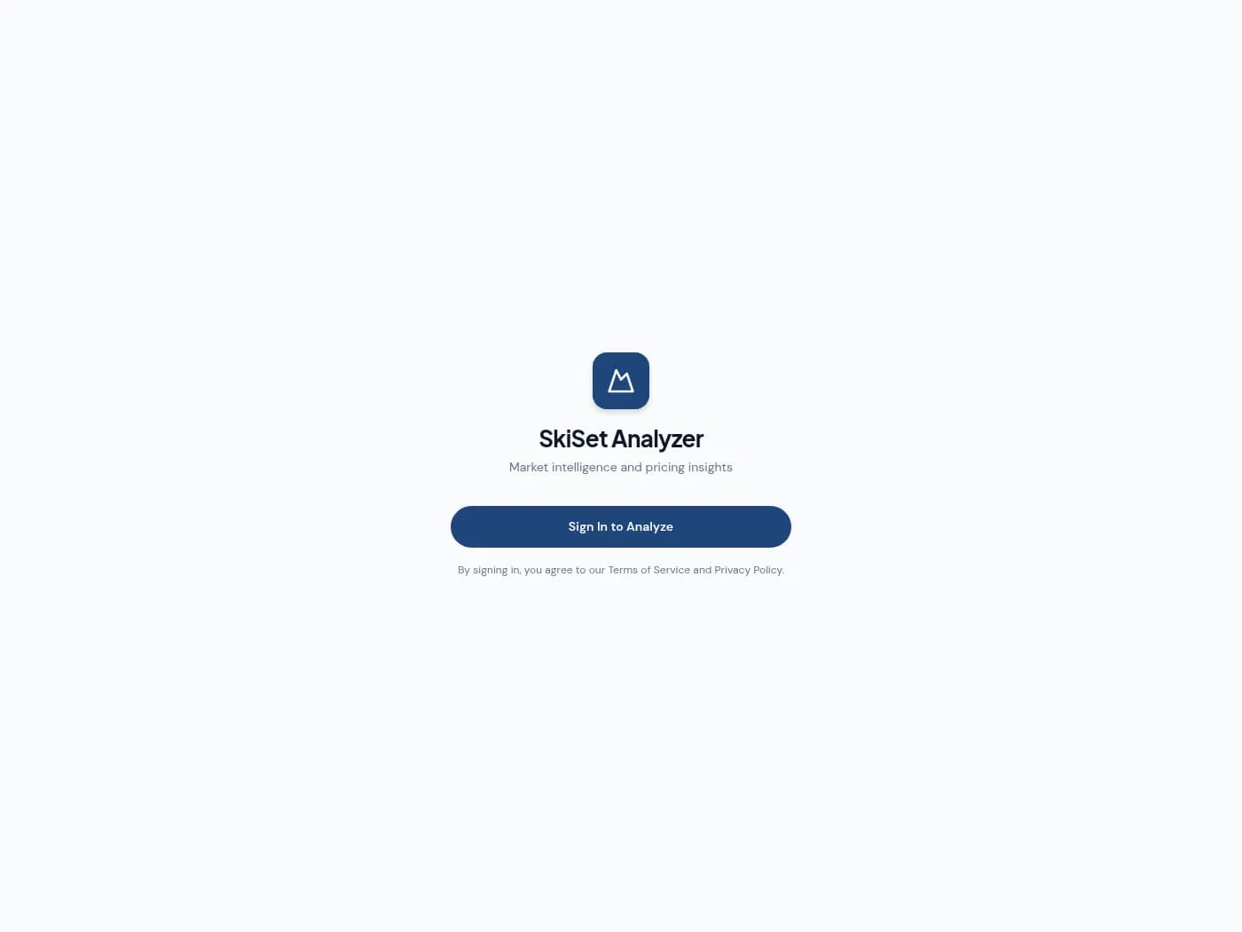 SkiSet Price Analyzer
