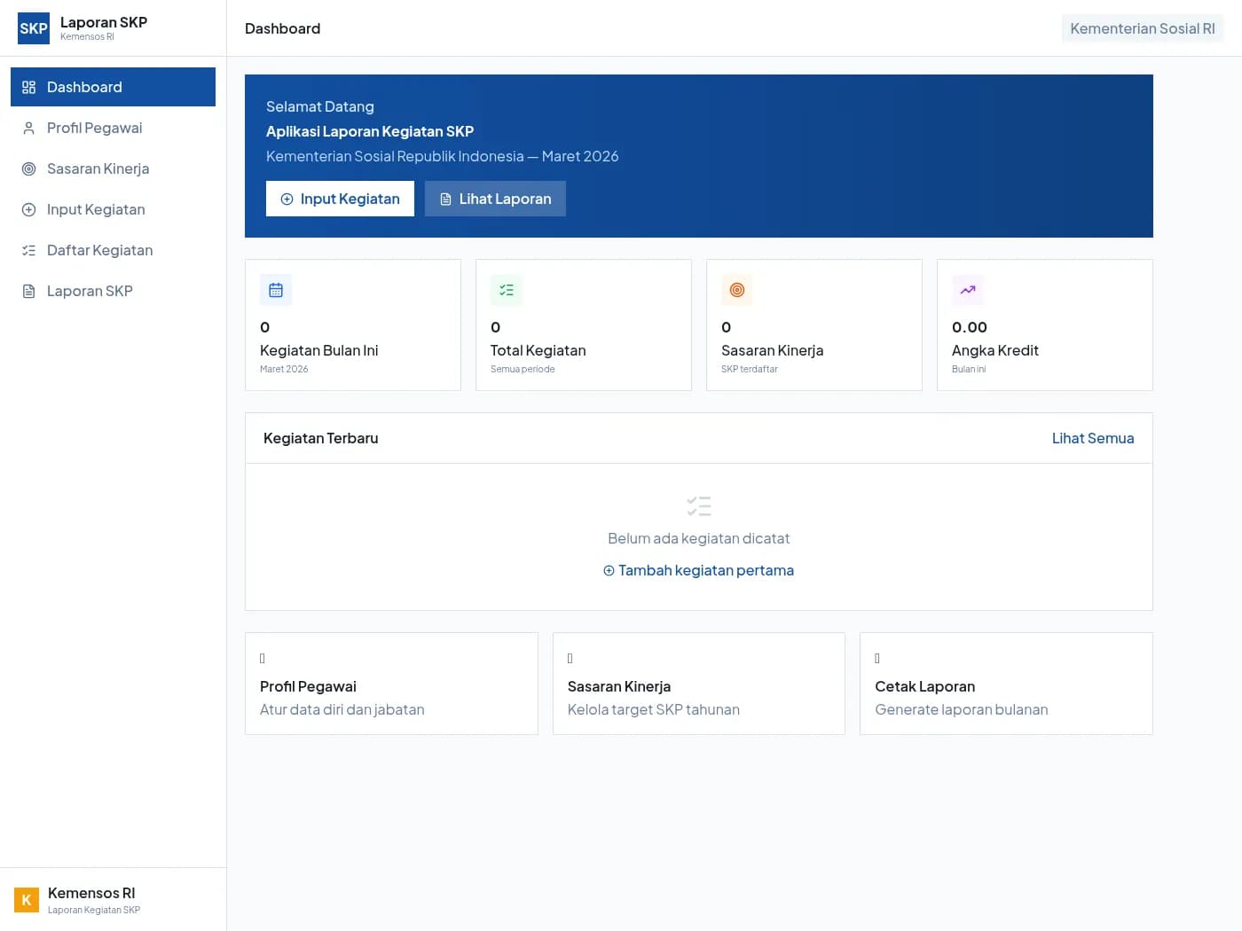 SKP Activity Report Maker