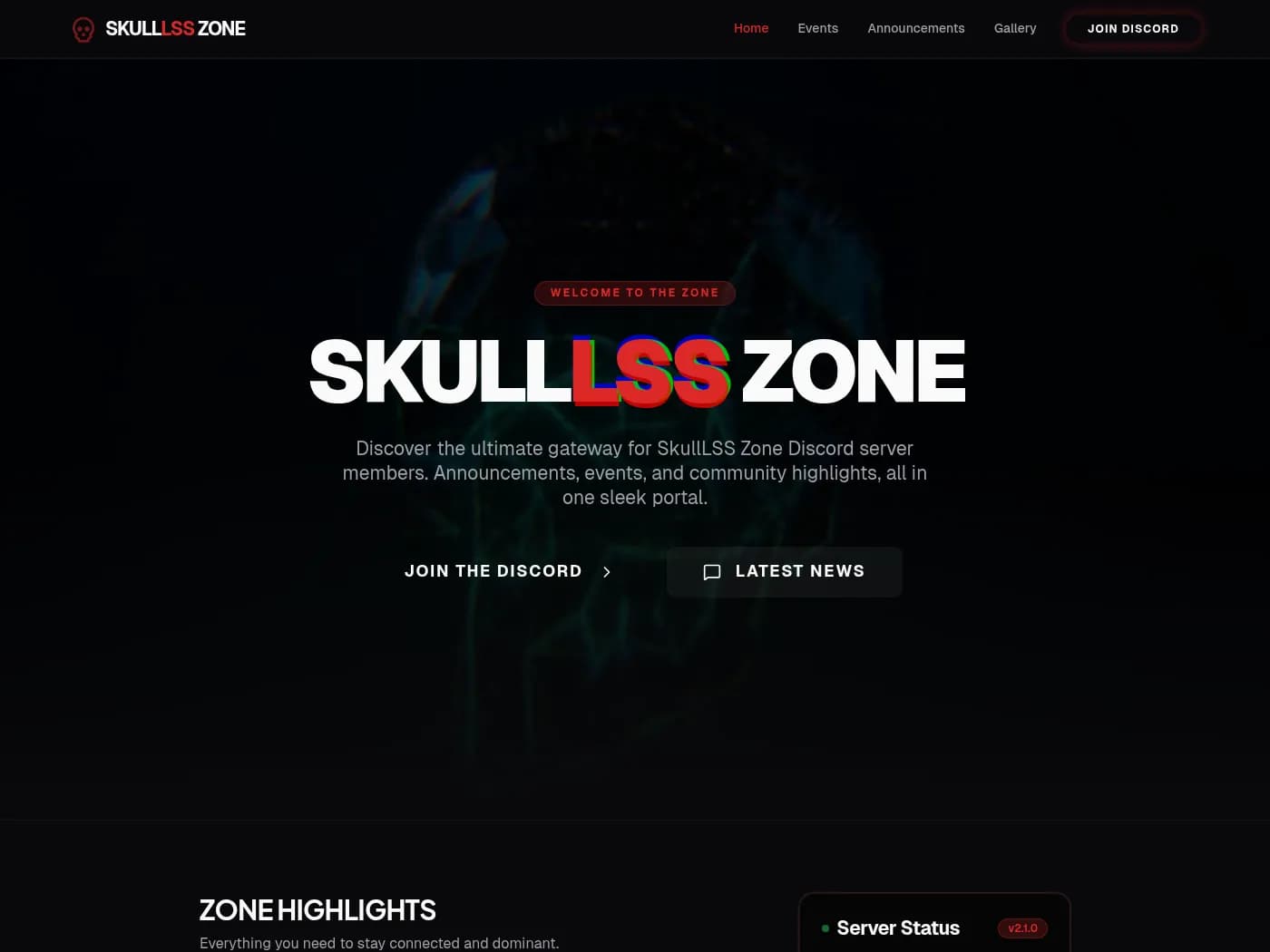 Skullss Zone Portal