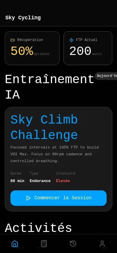 Sky Cycling Trainer