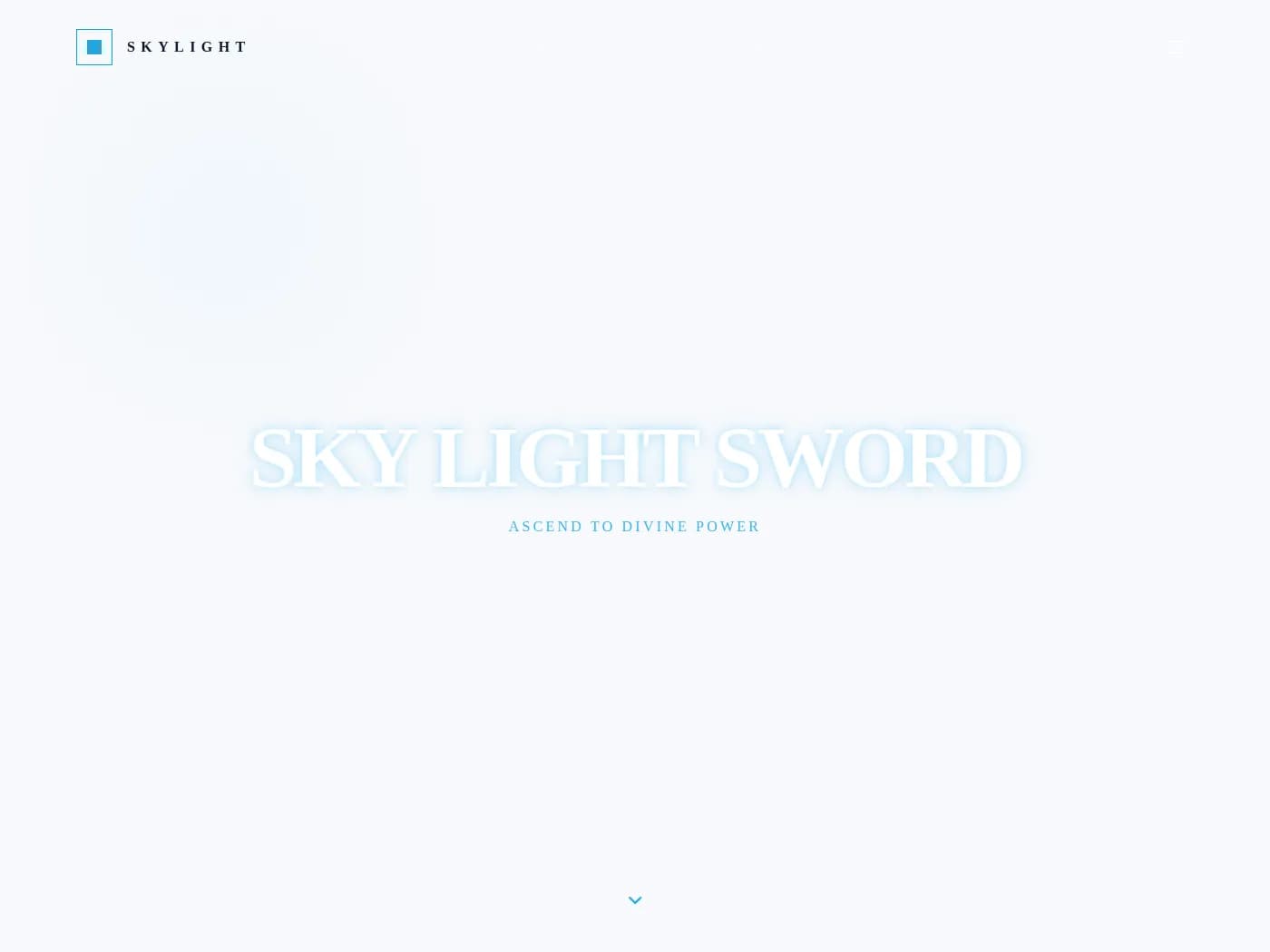 Sky Light Sword Web Experience
