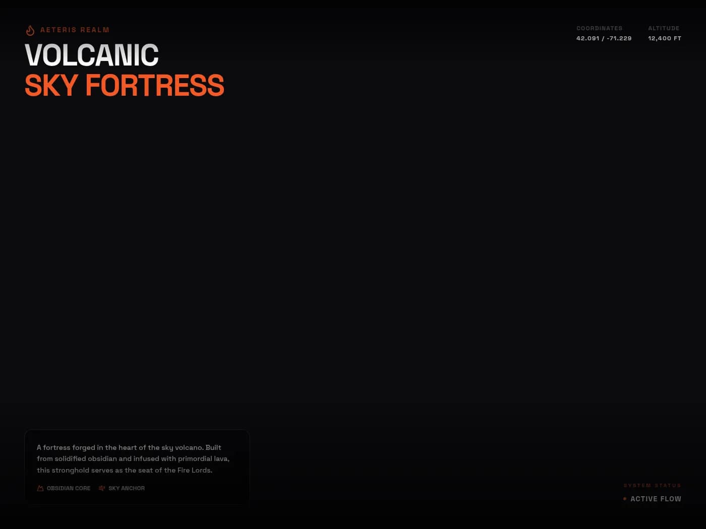 Volcanic Sky Fortress