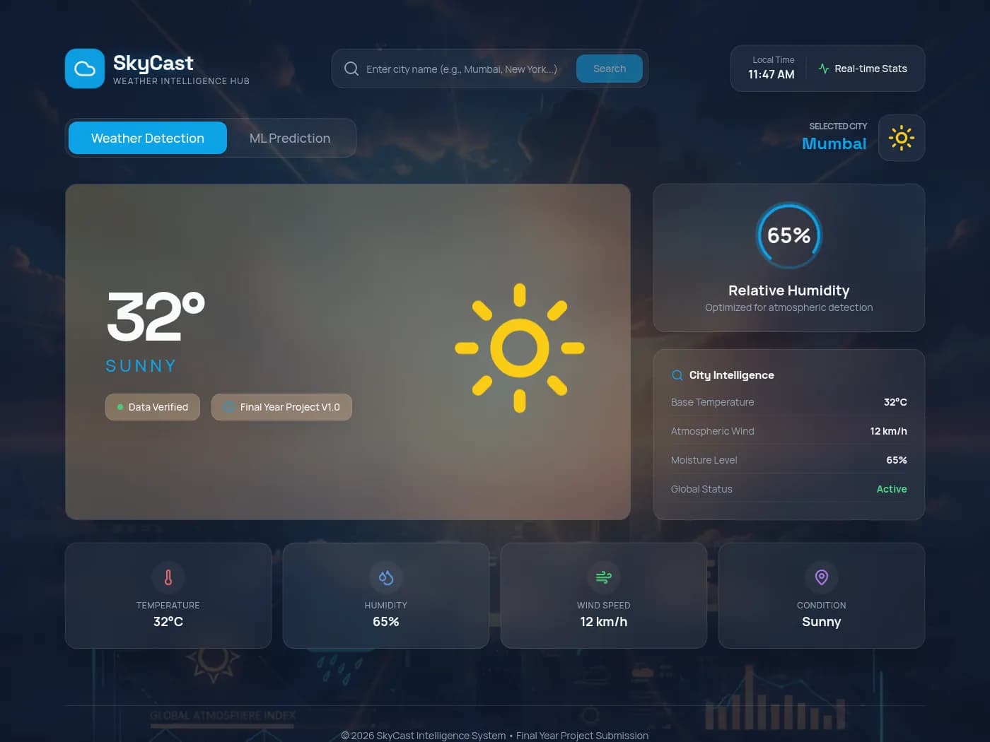 SkyCast Weather App