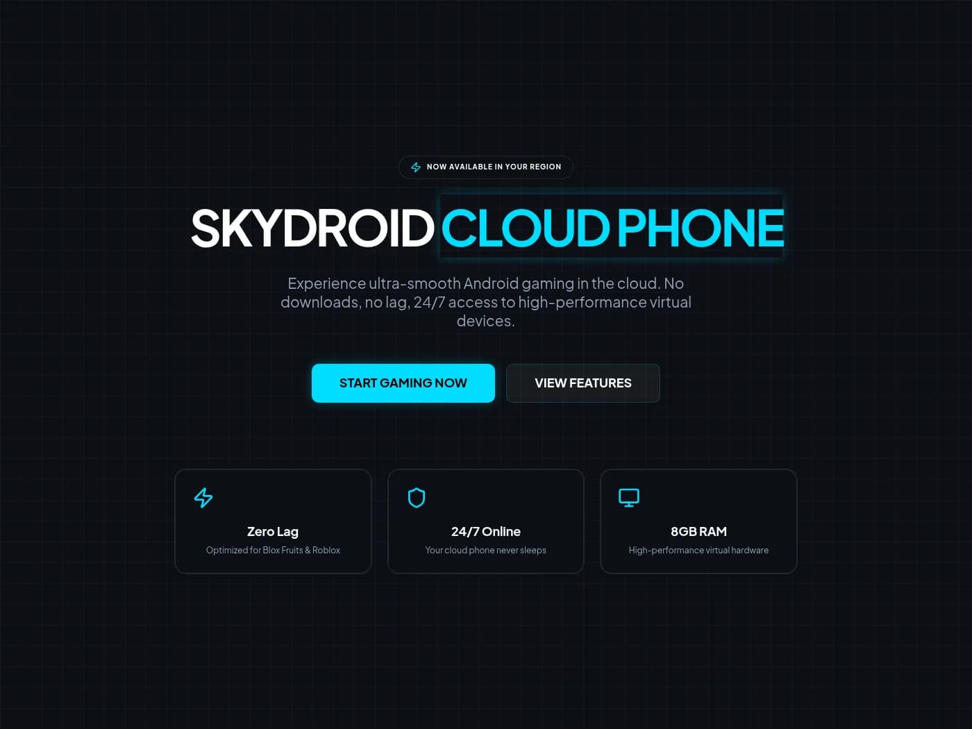SkyDroid Cloud Phone