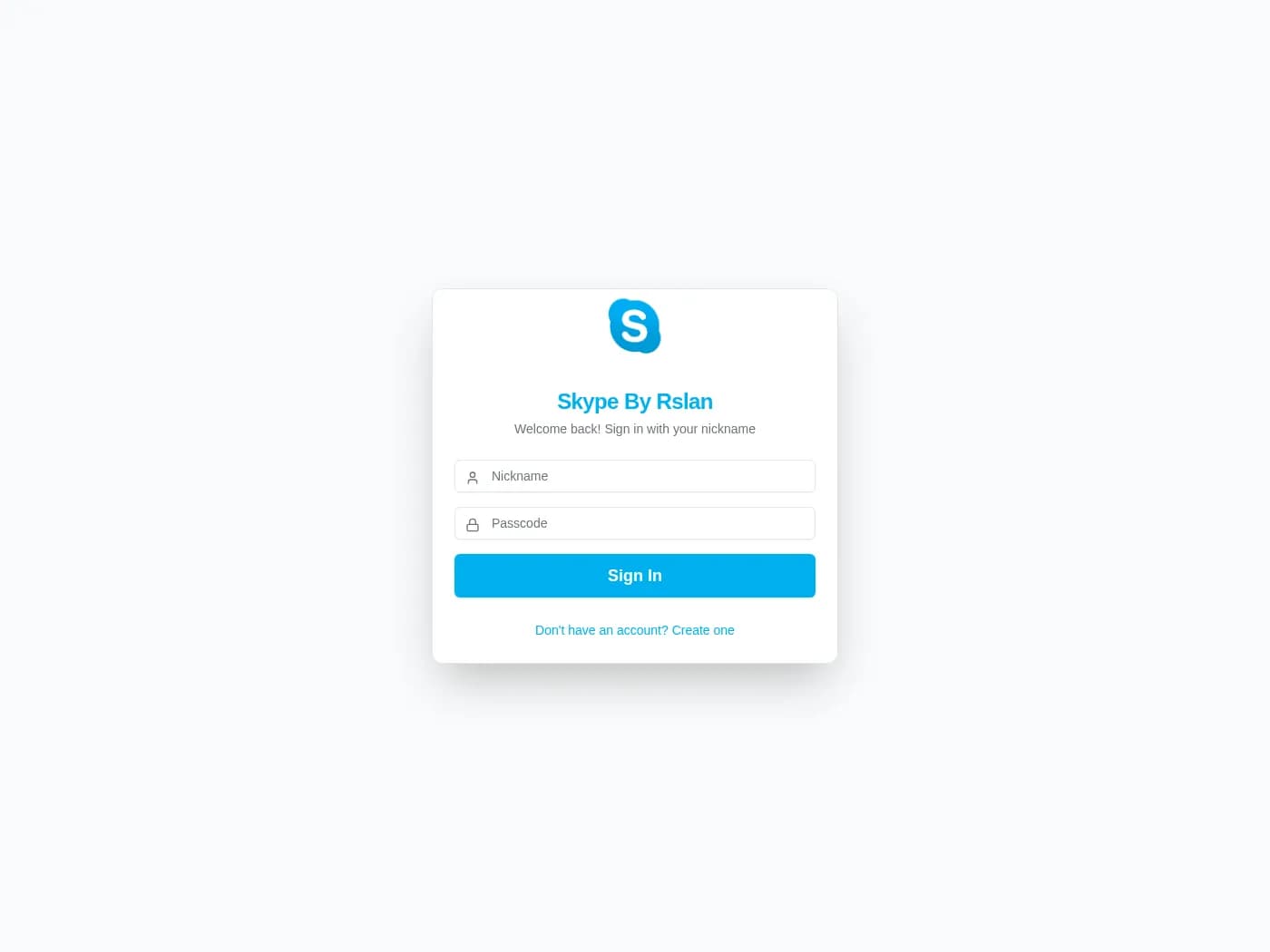 Skype By Rslan
