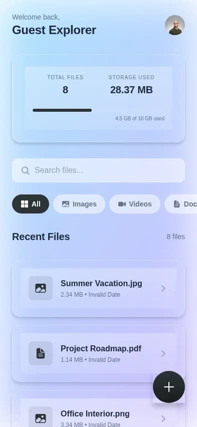 SkyVault File Locker