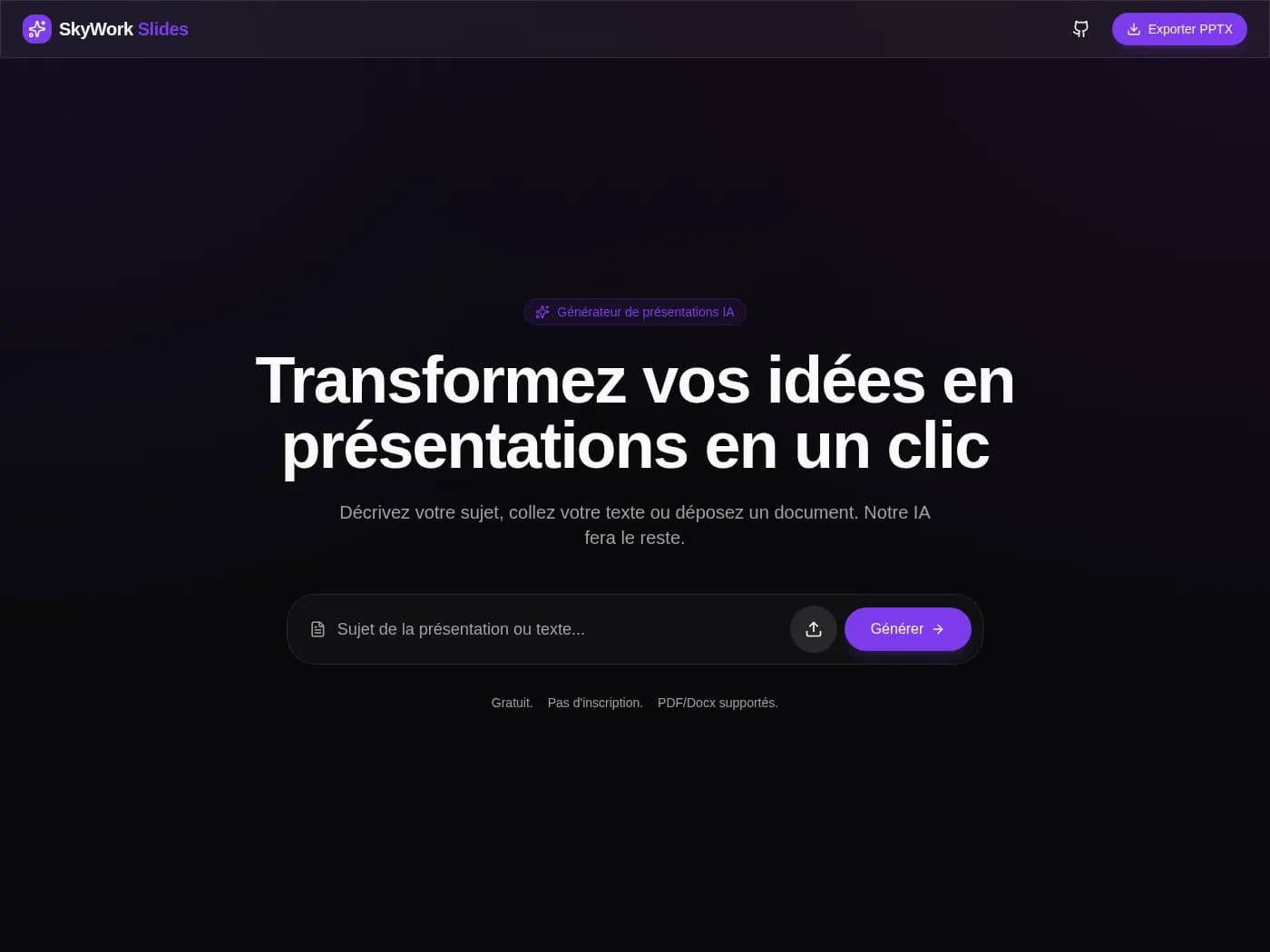 SkyWork AI Clone