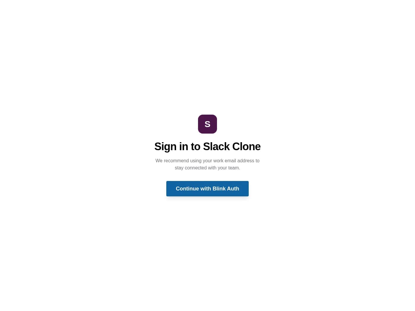 Slack Chat Clone