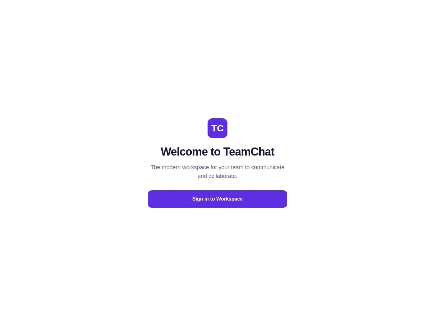 TeamChat Clone
