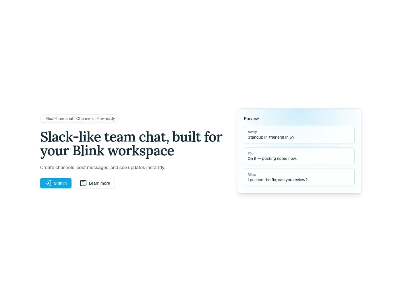 Slack Clone
