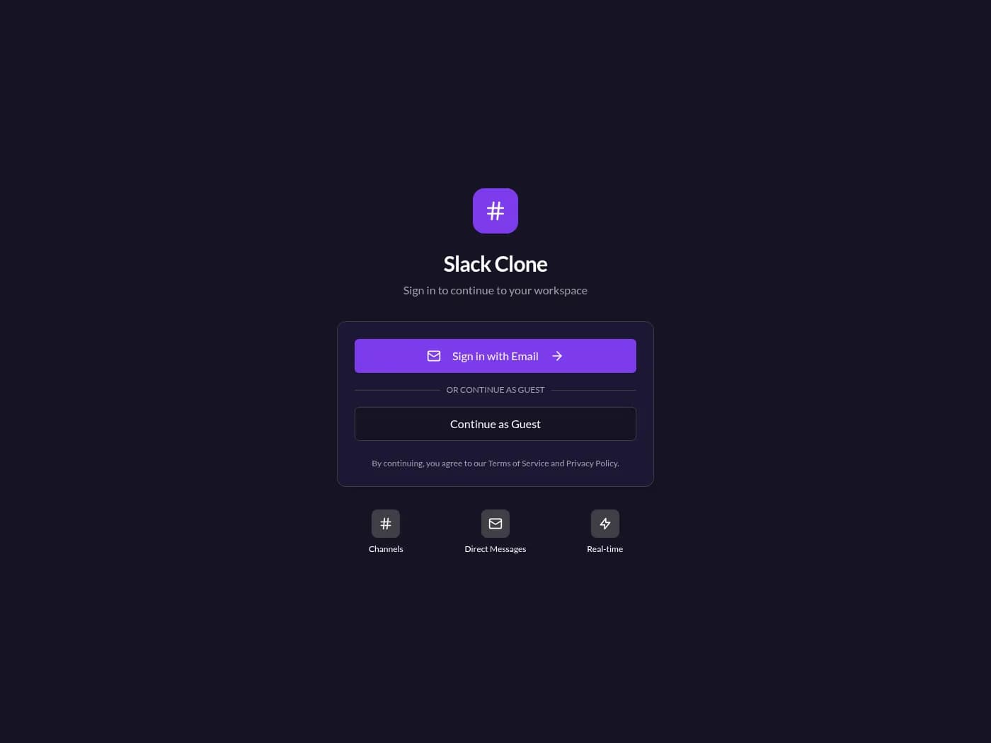 Slack Clone