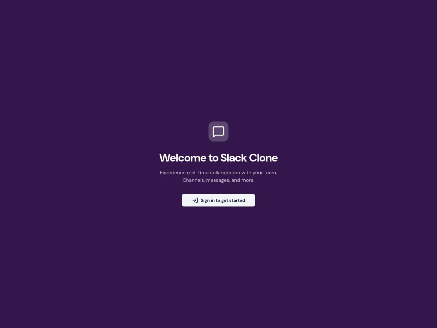 Slack Clone Hub