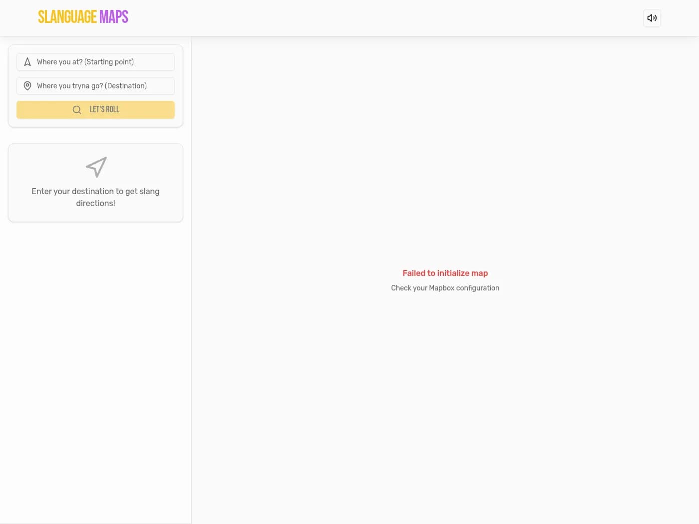 Slanguage Maps - A Funny Slang-Powered Navigation App