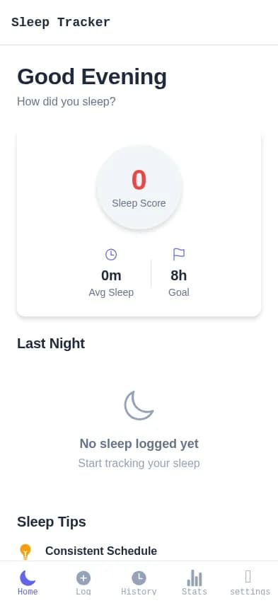 Sleep Tracker App