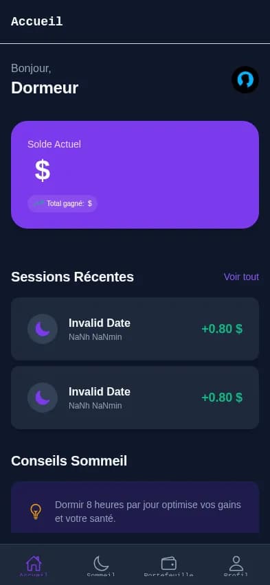SleepEarn App