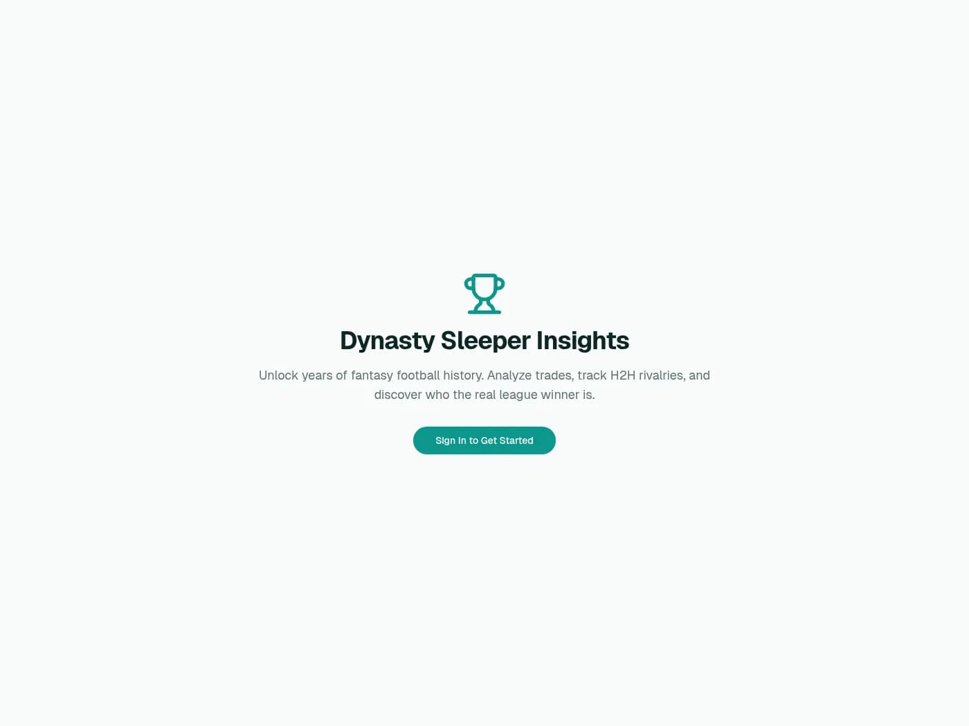 Dynasty Sleeper Insights