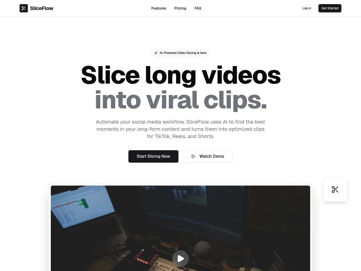 SliceFlow SaaS
