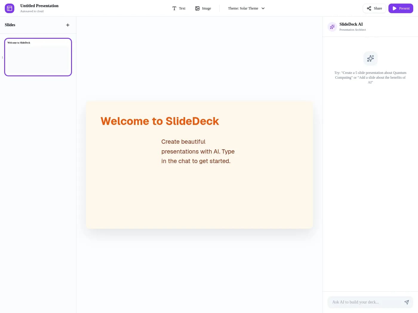 SlideDeck Creator