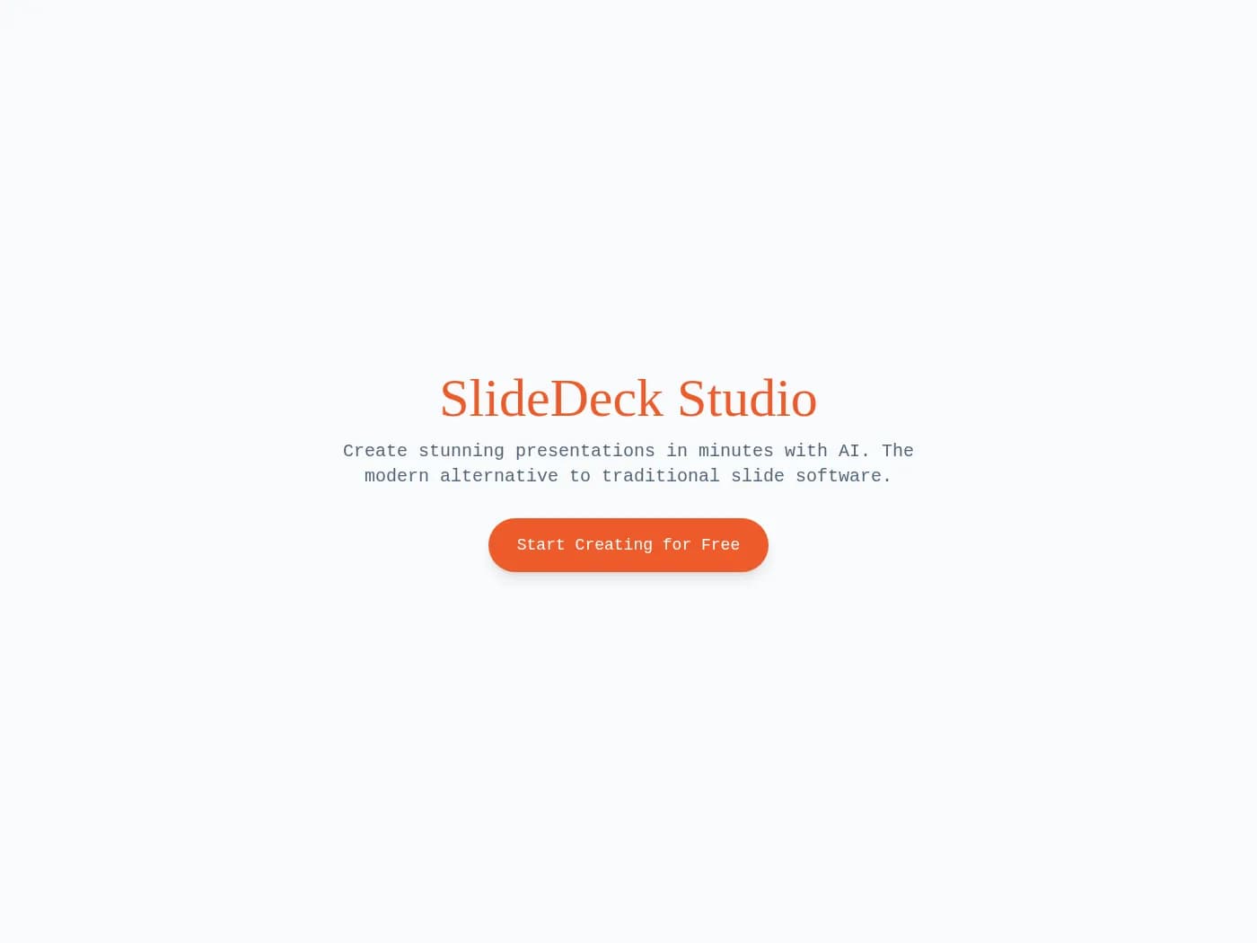 SlideDeck Studio