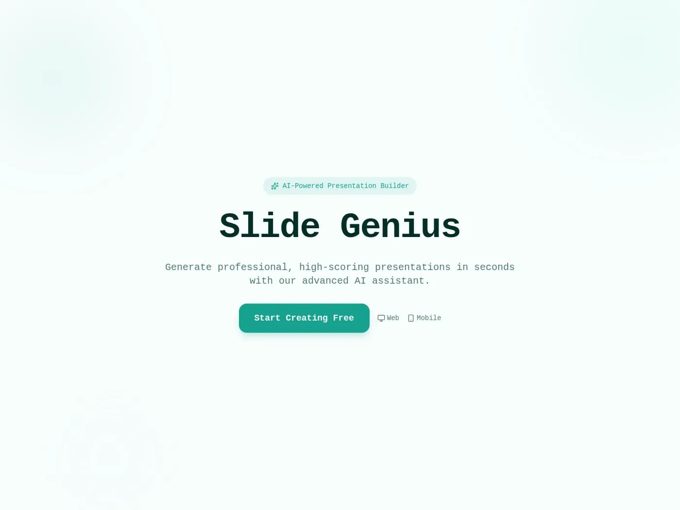 Slide Genius