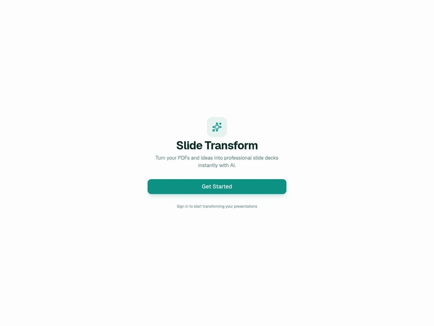 Slide Transform