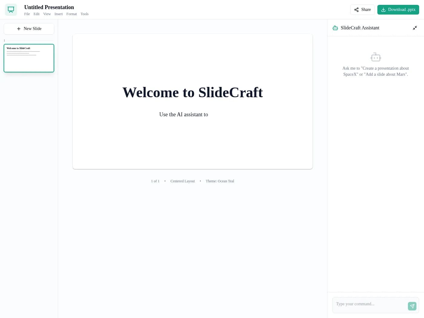 SlideCraft Studio