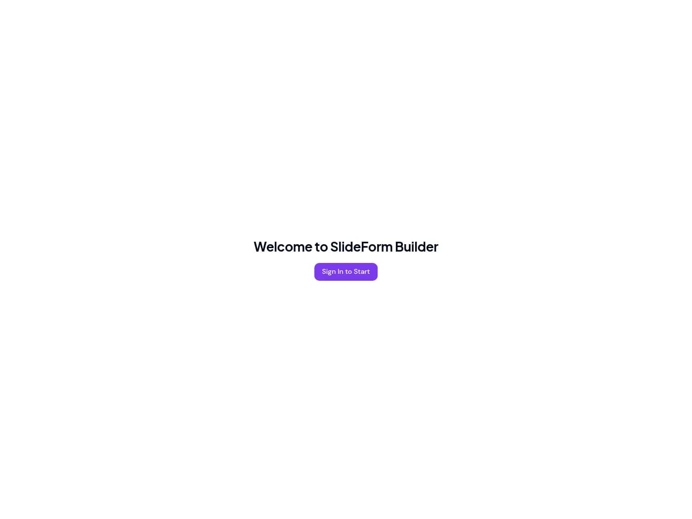 SlideForm Builder