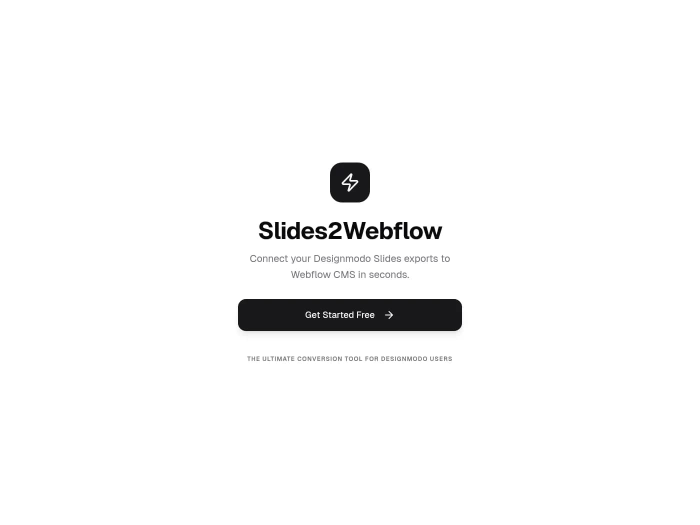 Slides2Webflow Converter