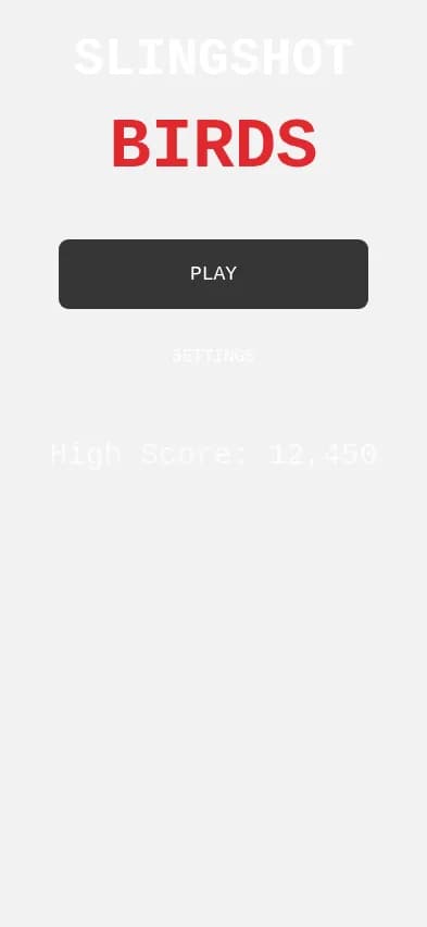 Slingshot Birds Game
