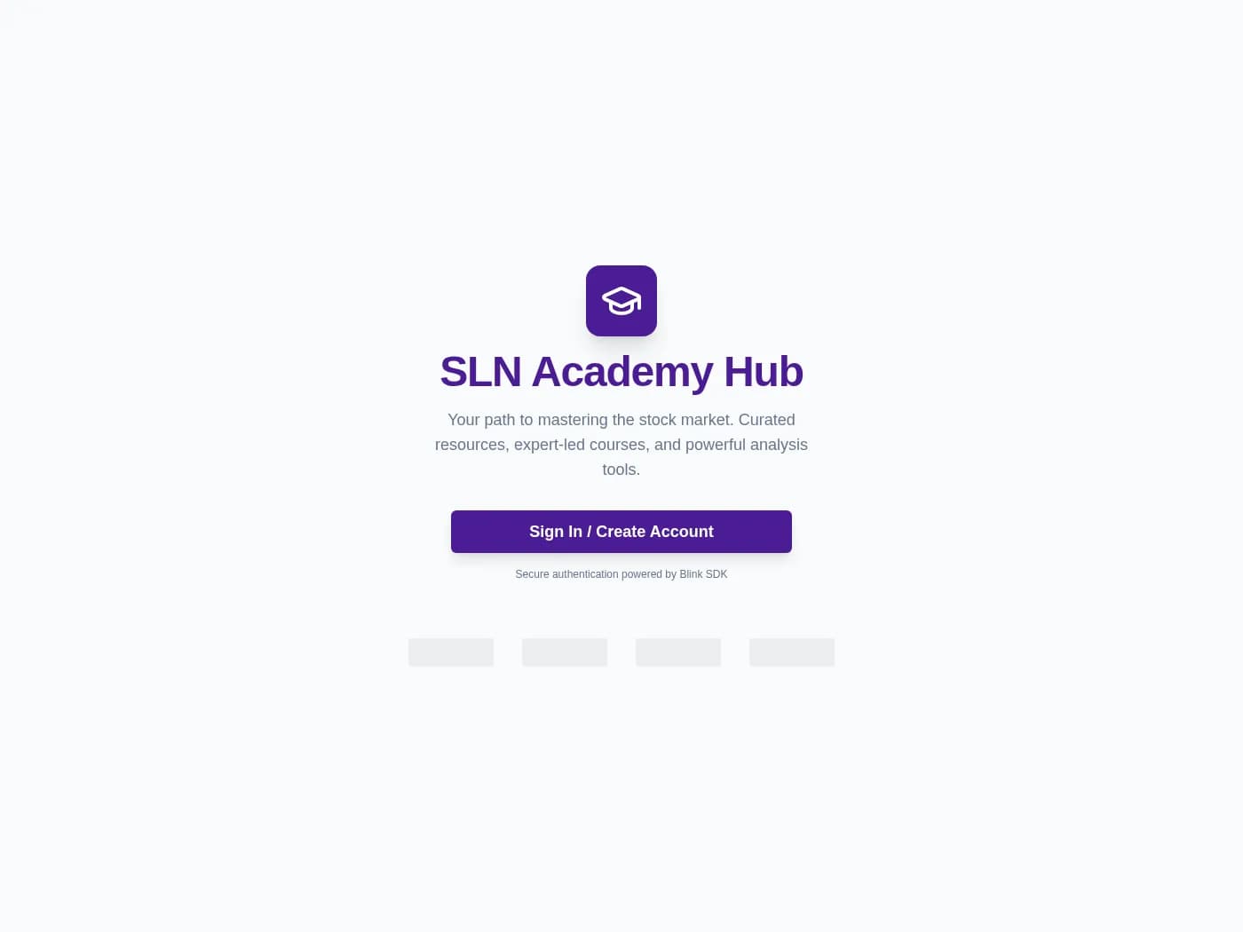SLN Academy Hub