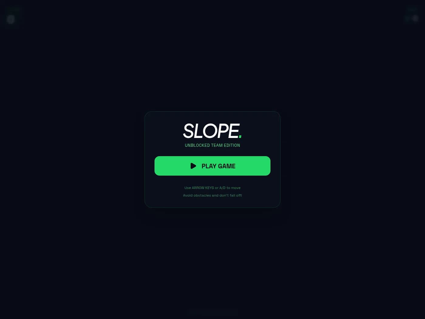 Slope Unblocked Game
