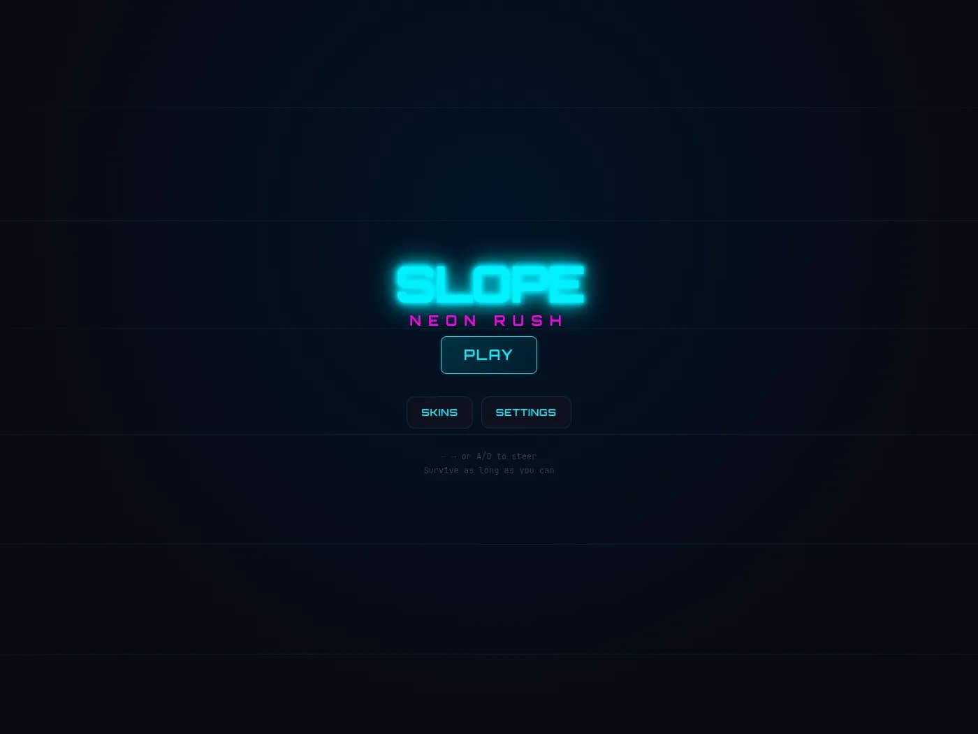Neon Slope 3D Rush