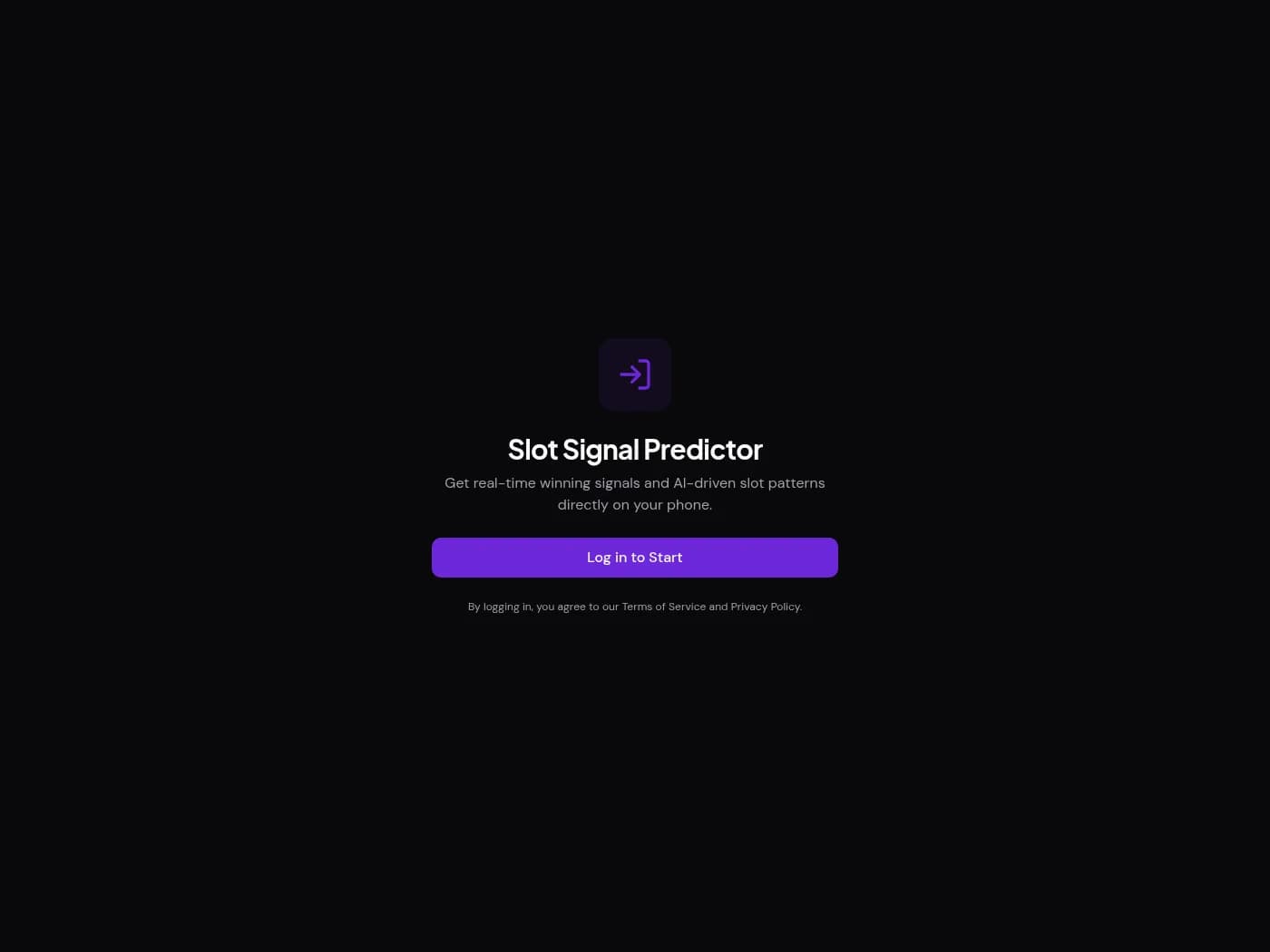 Slot Signal Predictor