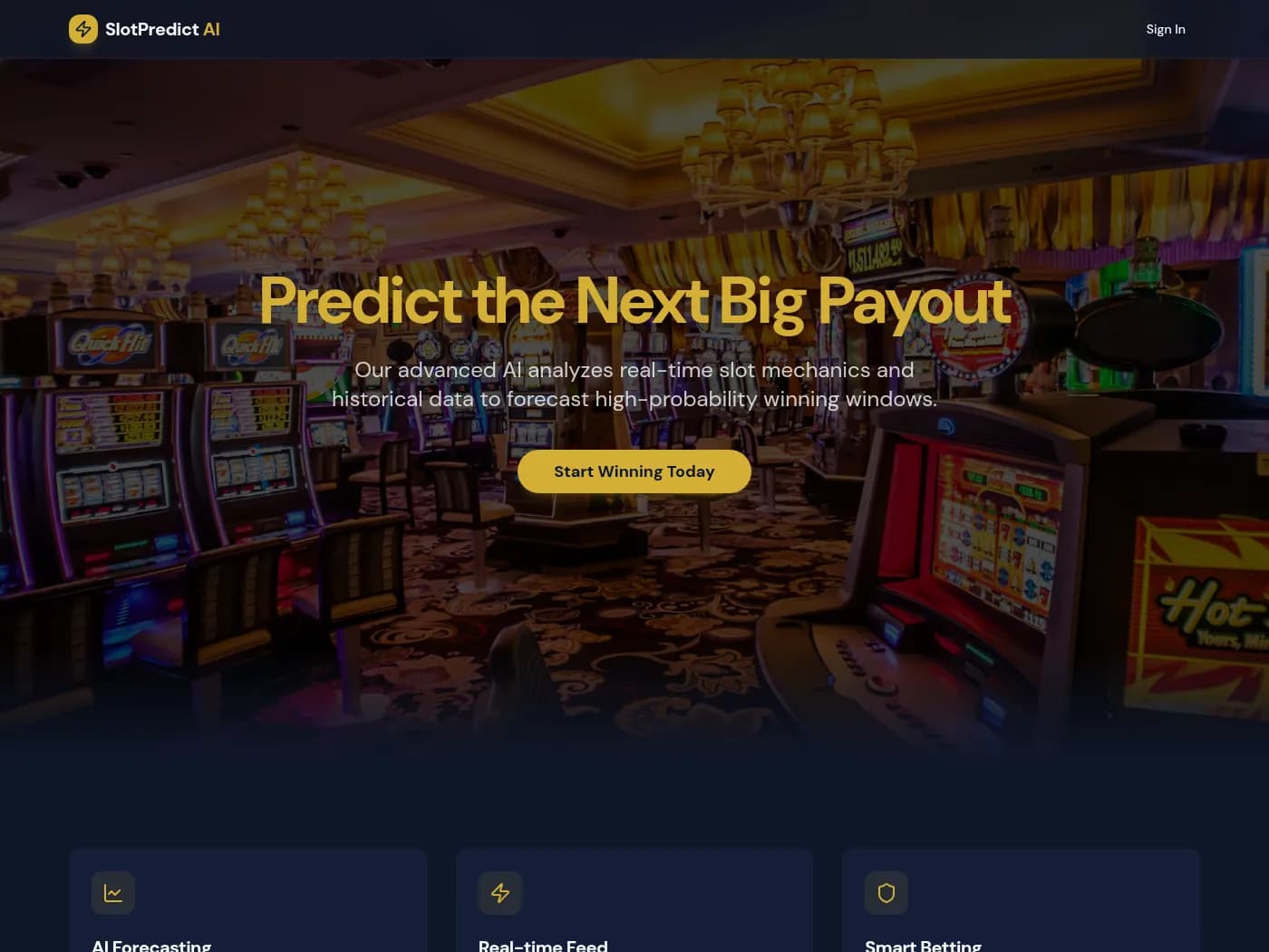 SlotPredict AI
