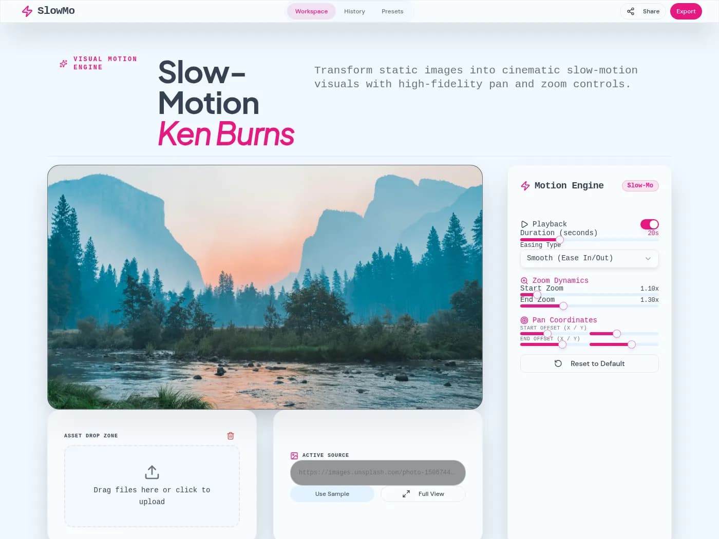 SlowMo Image Mover