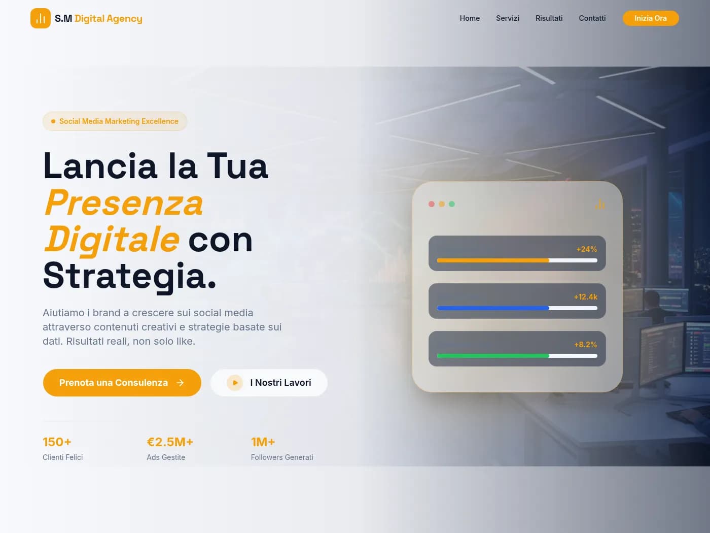 S.M Digital Agency Site