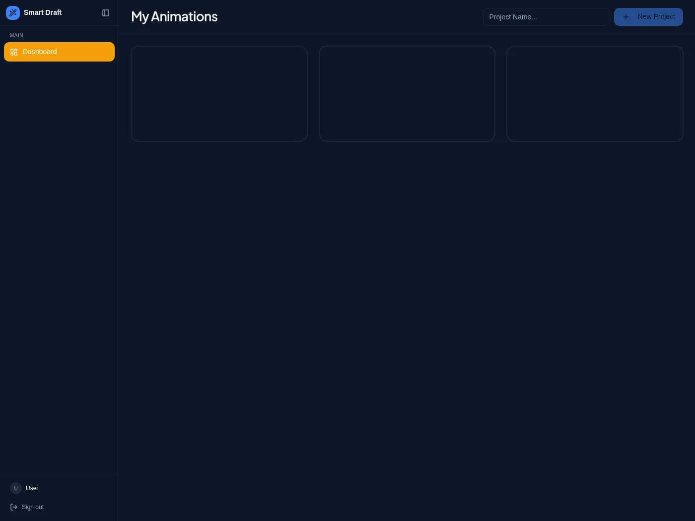 Smart Draft Animator