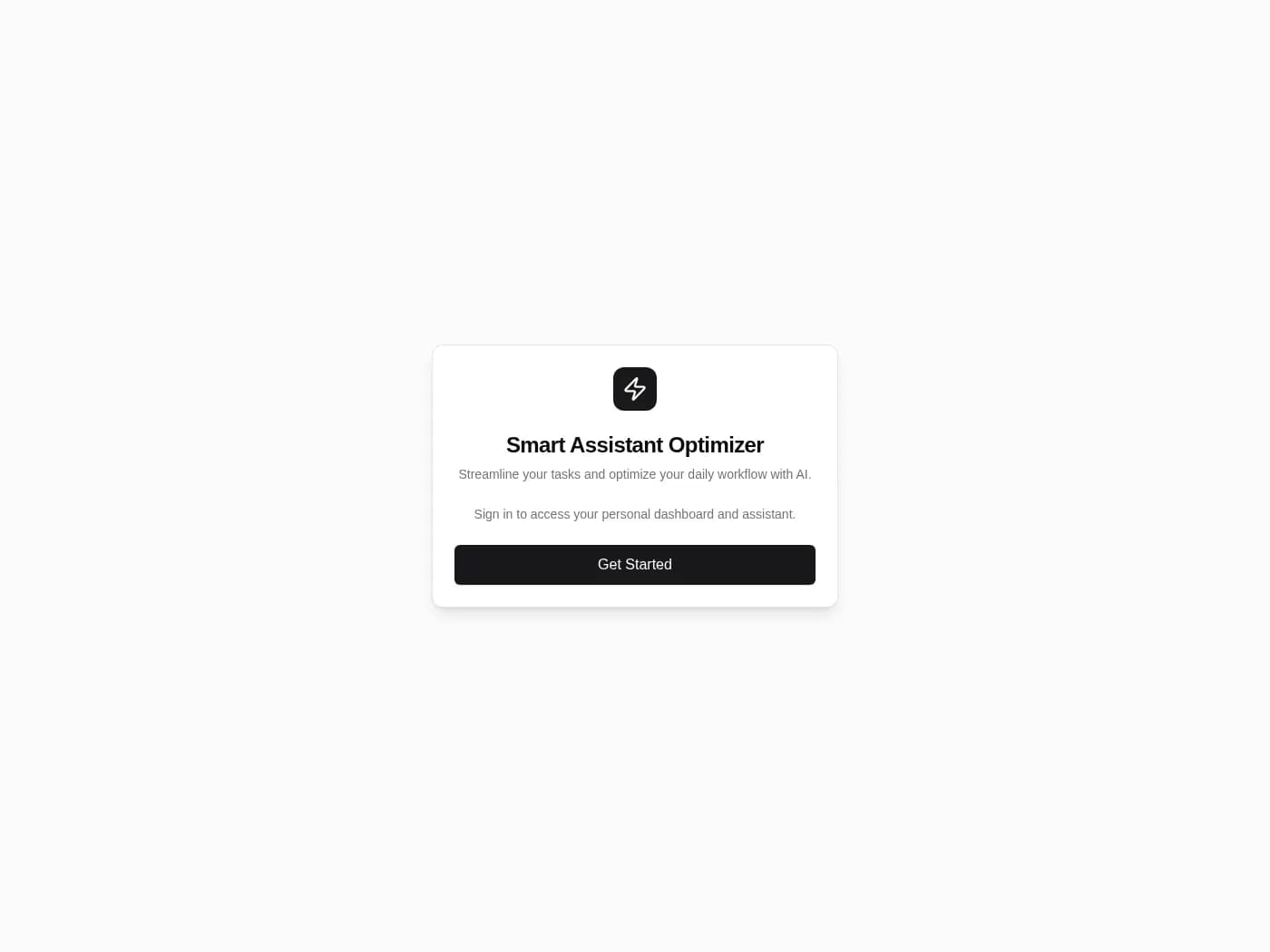 Smart Assistant Optimizer