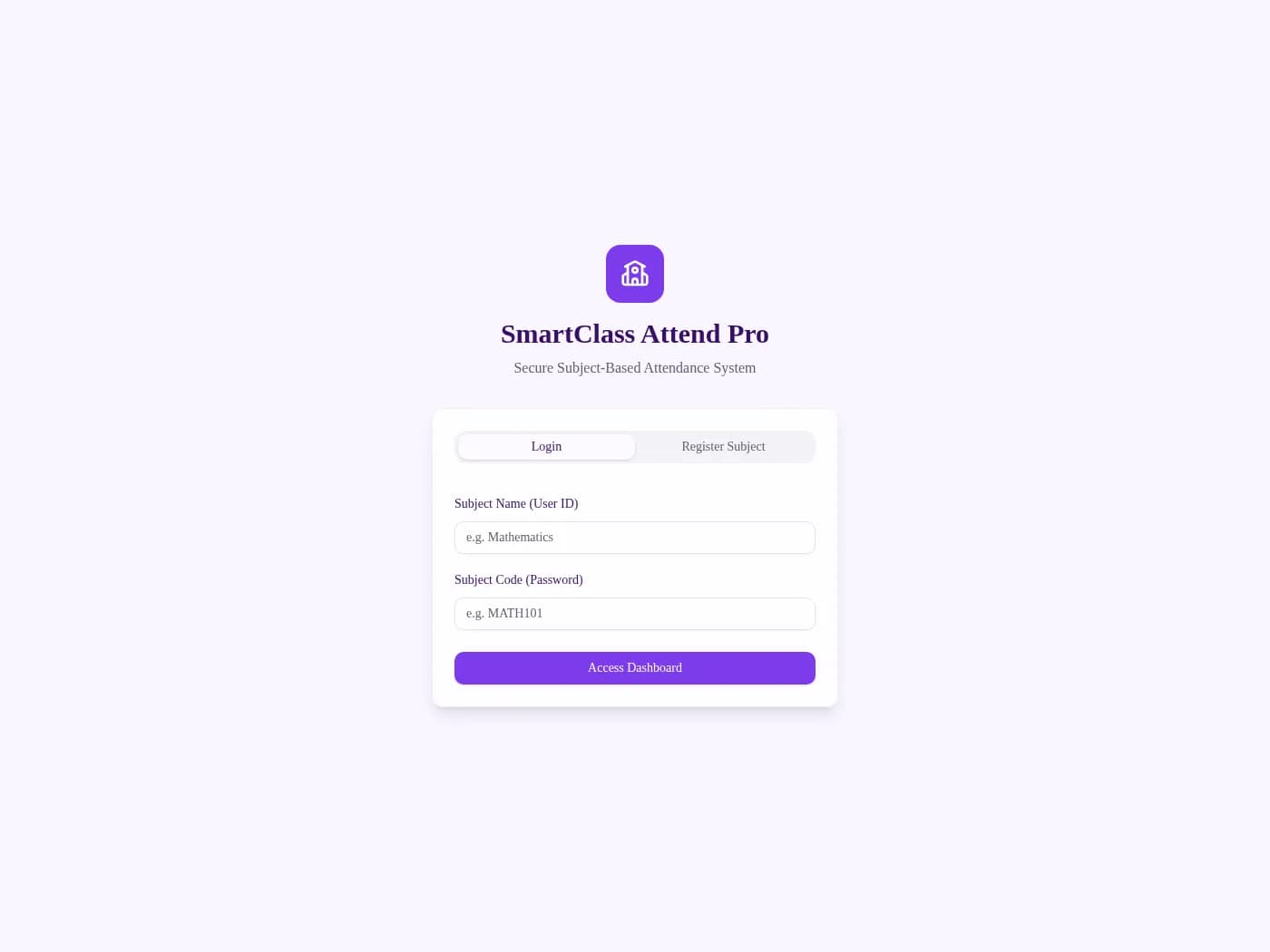 SmartClass Attend Pro