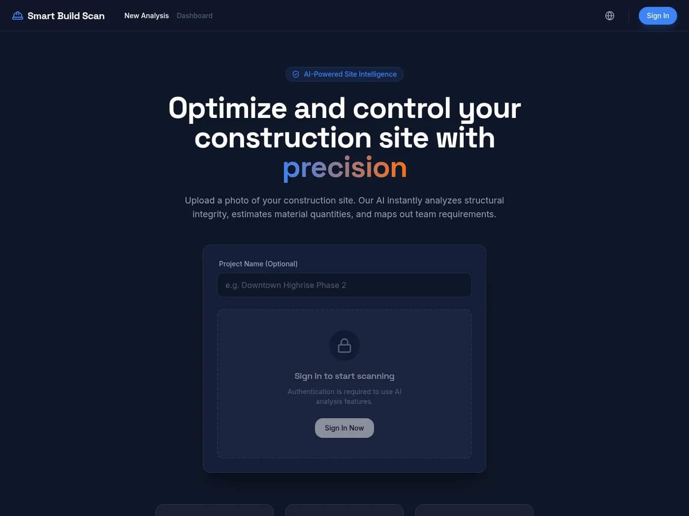 Smart Build Scan
