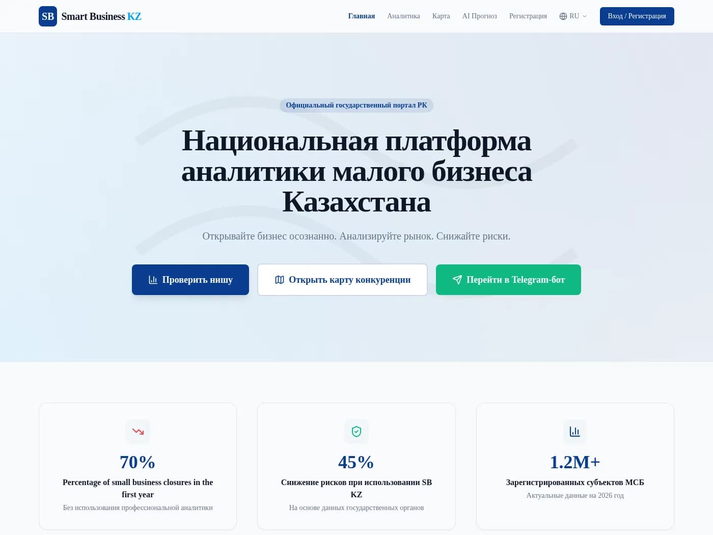 Smart Business KZ Portal