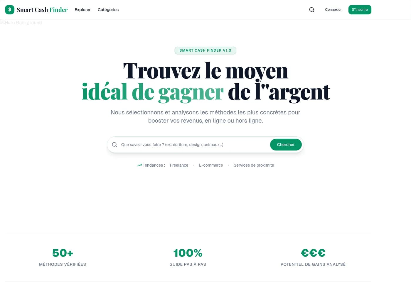 Smart Cash Finder