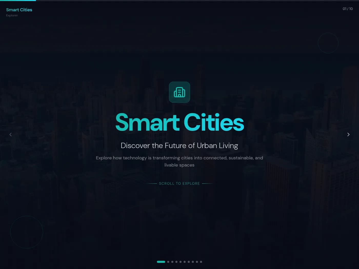 Smart Cities Explorer