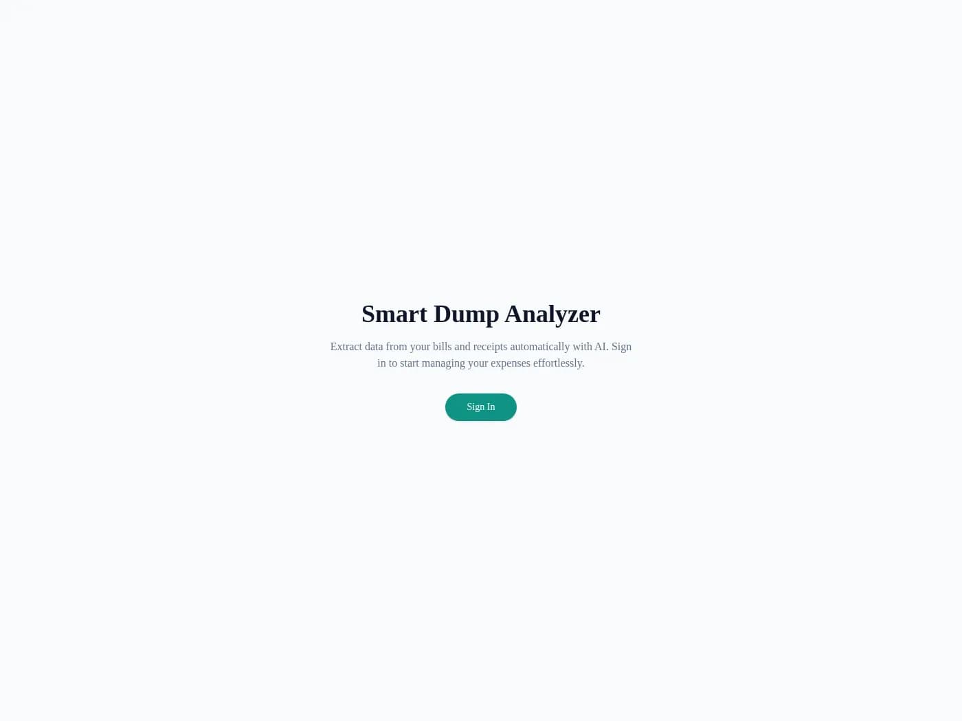 Smart Dump Analyzer