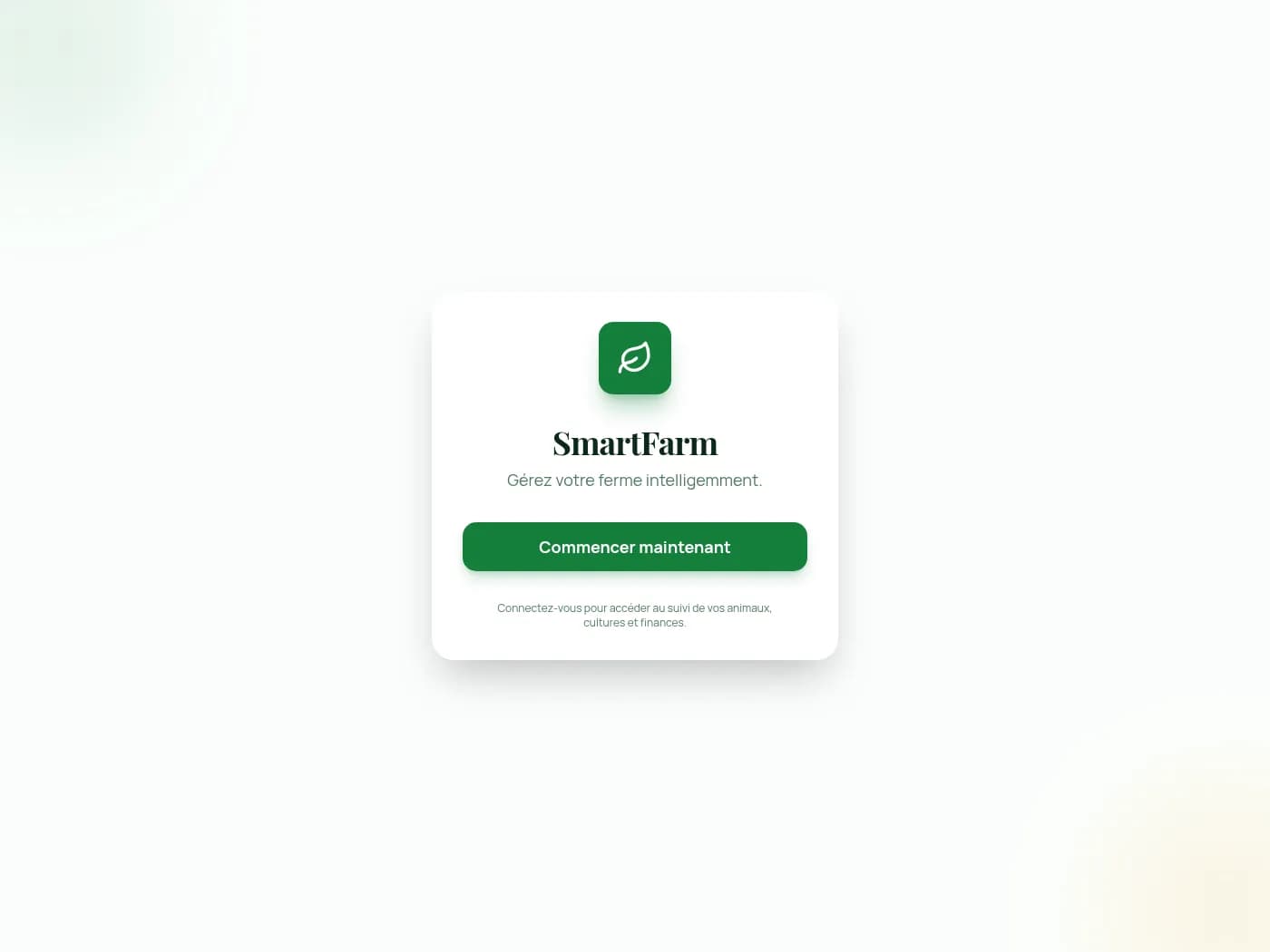 Smart Farm Manager