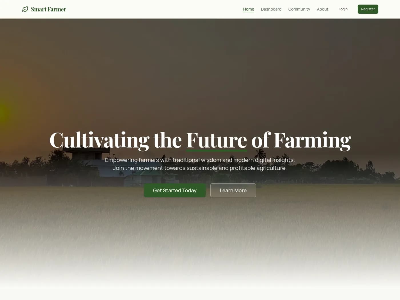 Smart Farmer Digital Platform