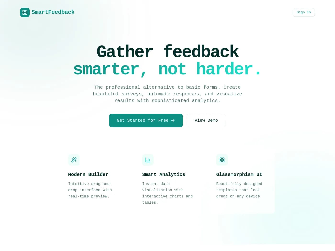 Smart Feedback Collector