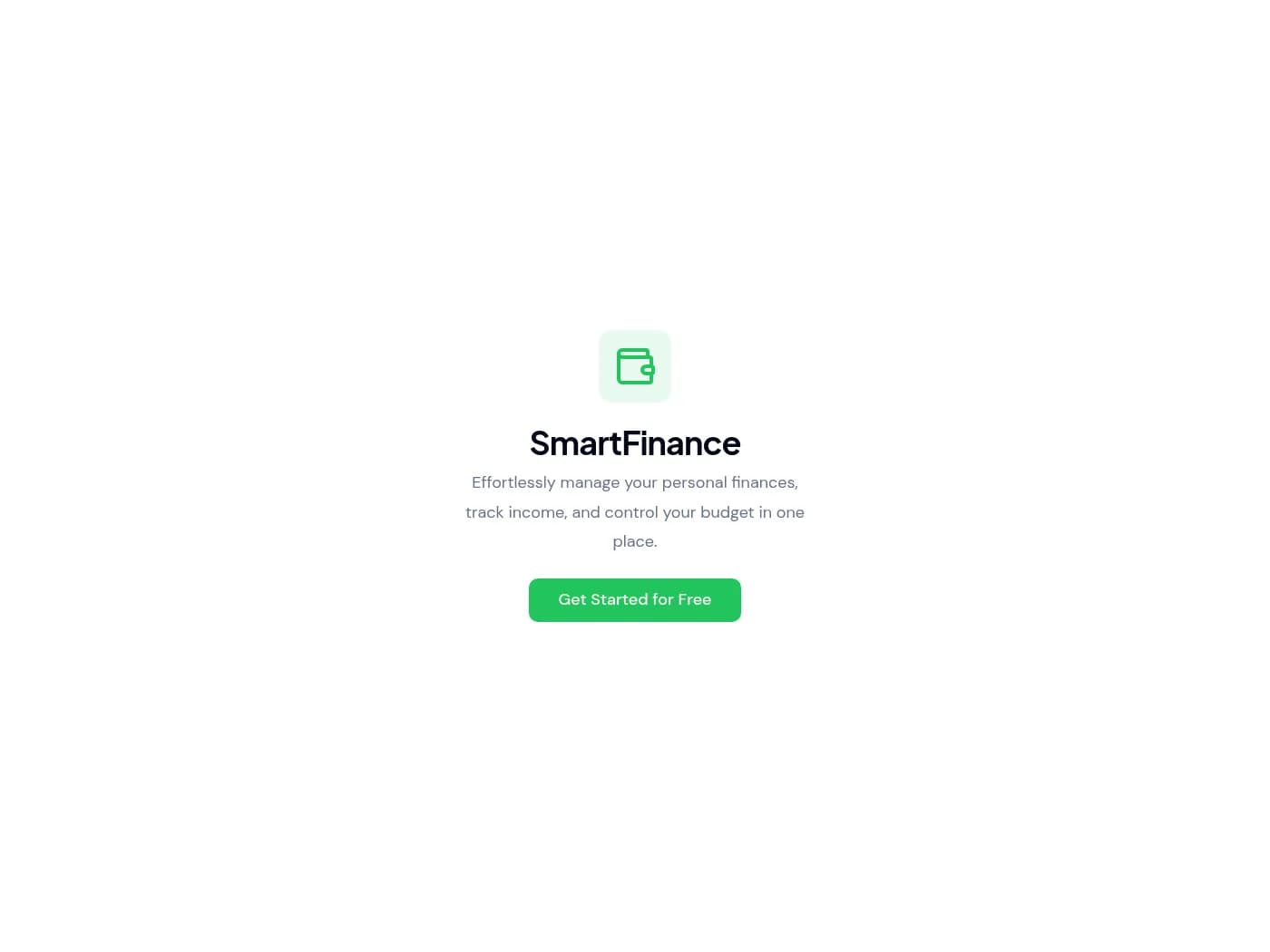 Smart Finance Tracker