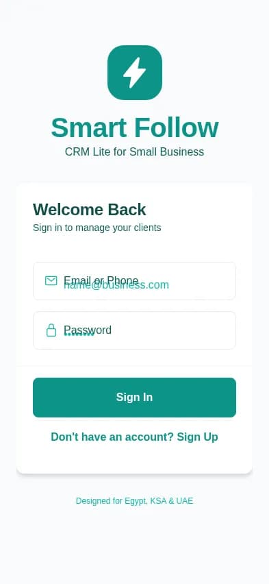 Smart Follow CRM Lite