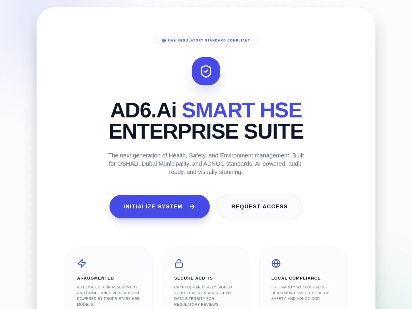AD6.Ai Smart HSE Suite